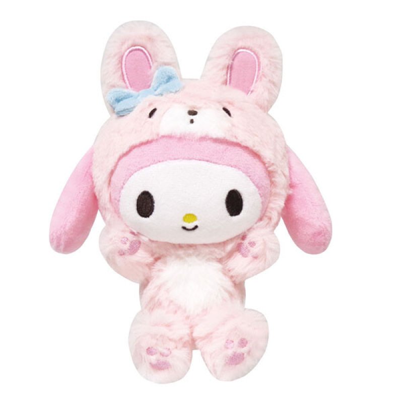 MY MELODY (Rabbit) Sanrio Characters "Banzai Series" (M) Plush Mascot ...