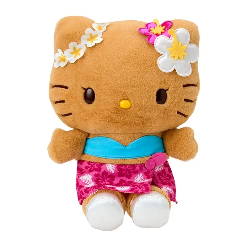 HELLO KITTY Tan (Colorful) "Tokonatsu Vacation" (M) Plush – Cyndercake